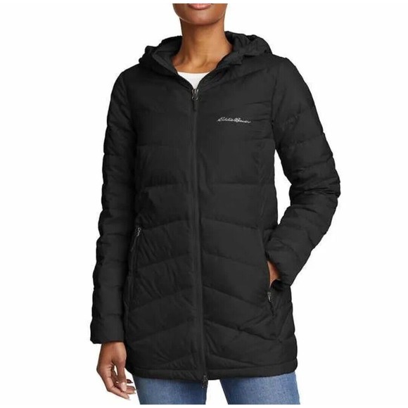 Eddie Bauer Women's EB650 Down Lightweight Chevron Puff Jacket Packable ...